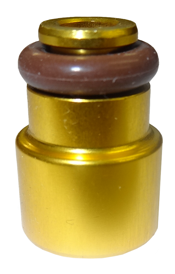 14.5mm to 14.5mm FUEL RAIL COUPLING - (Yellow) Suitable for GASOLINE – IAMotorsport